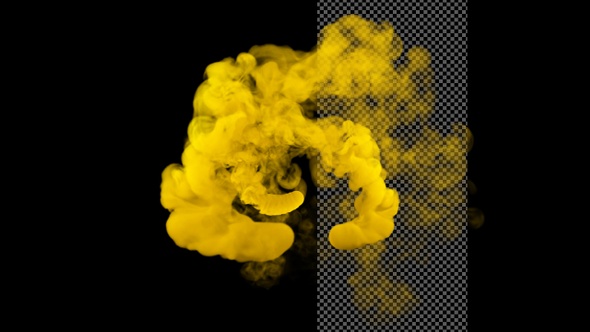 Yellow Smoke Balls Movement by VIDEOPILOT_pro | VideoHive