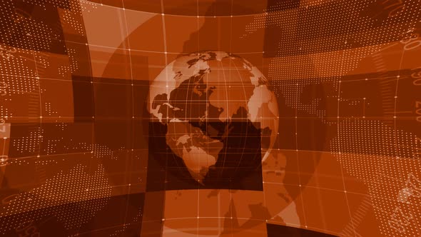 New Brown Color Technology Background Animated, Motion Graphics | VideoHive