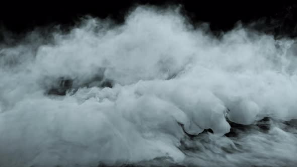 Falling Smoke And Collide On The Floor, Motion Graphics | VideoHive
