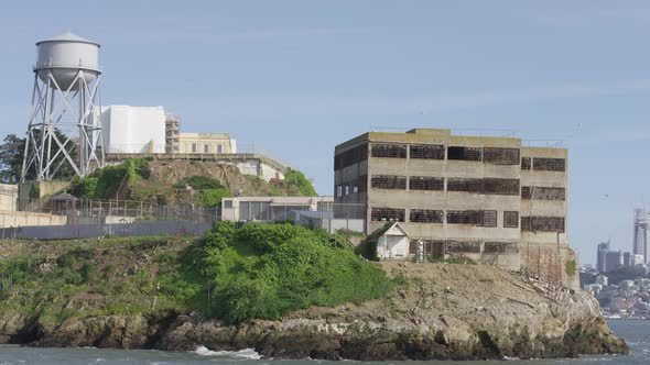 Ruins of Alcatraz Island, Stock Footage | VideoHive