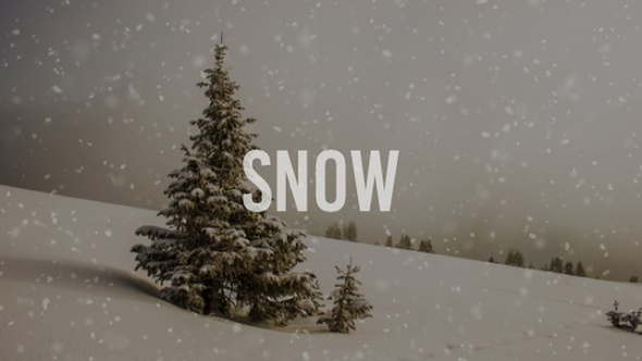 Snow, Motion Graphics | VideoHive