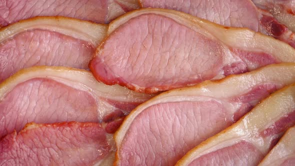 Bacon Platter Rotating, Stock Footage | VideoHive