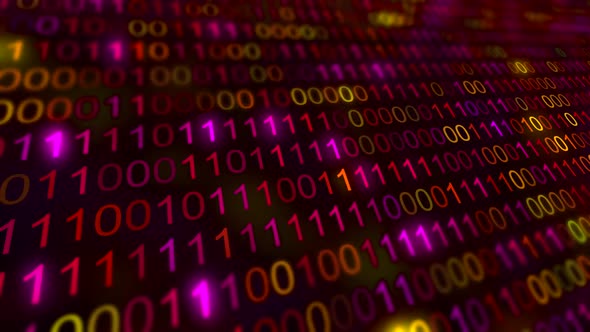 Binary Code Background 06, Motion Graphics | VideoHive