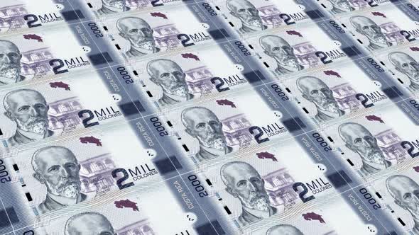 Costa Rica Money / 2 Mil Costa Rican Colones 4K, Motion Graphics ...