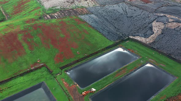 Large Garbage Dump on the Island of Mauritius, Stock Footage | VideoHive