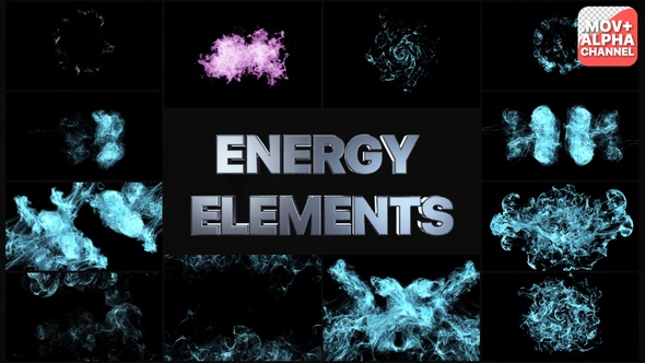 Energy Elements And Transitions | Motion Graphics, Motion Graphics