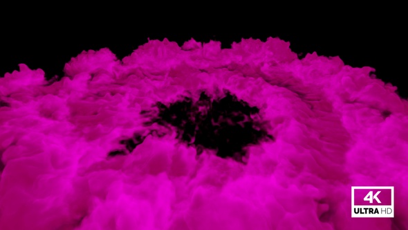 Pink Smoke Shockwave Explosion, Motion Graphics | VideoHive
