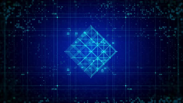 Data Connect System Network, Motion Graphics | VideoHive