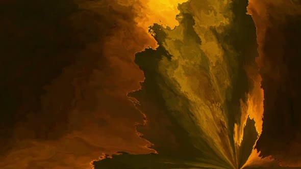 Abstract Yellow Background Loop, Motion Graphics | VideoHive