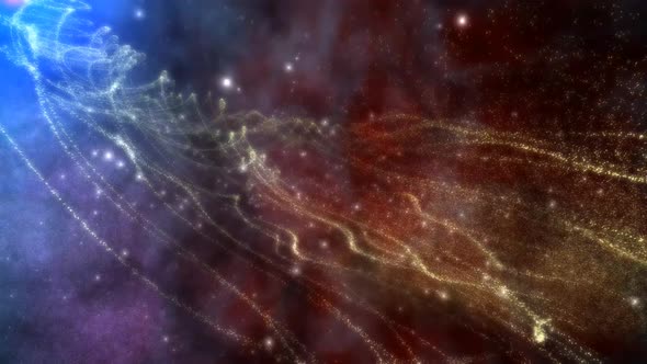Colorful Space Moving Loop Background, Motion Graphics | VideoHive