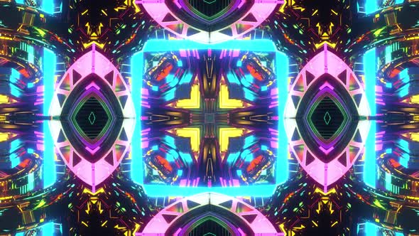 VJ Kaleidoscope Rainbow Motion Background 2, Motion Graphics | VideoHive
