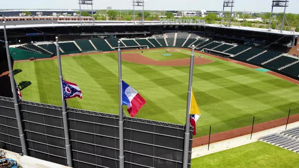 Huntington Park in Columbus Ohio, home of the Columbus Clippers, minor ...