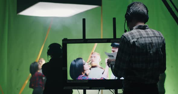 Director Giving Instructions To Film Crew, Stock Footage | VideoHive