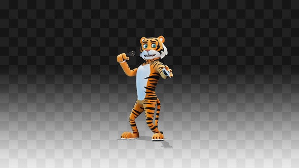Tiger Singing, Motion Graphics | VideoHive
