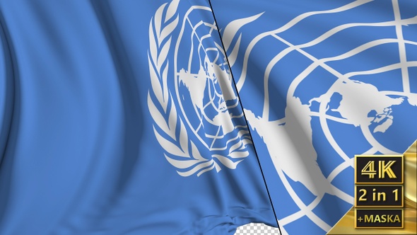 UN Flags in Slow Motion (Part 3), Motion Graphics | VideoHive