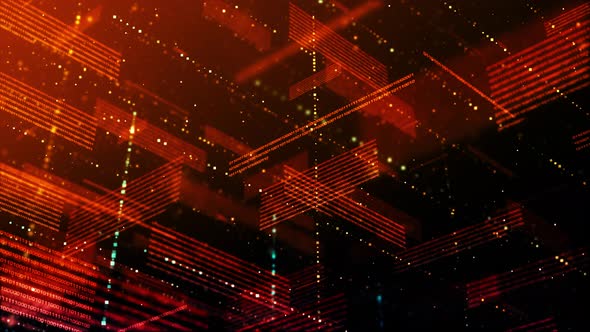 4K Binary code digital background (loopable), Motion Graphics | VideoHive