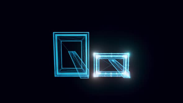 Picture Frames Hologram Hd, Motion Graphics | VideoHive