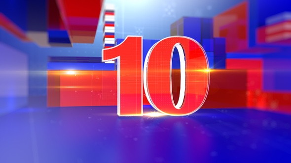 Modern Broadcast News Countdown, Motion Graphics | VideoHive