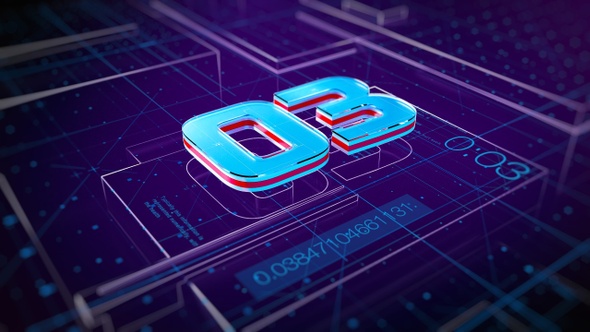 Grid Countdown, Motion Graphics | VideoHive