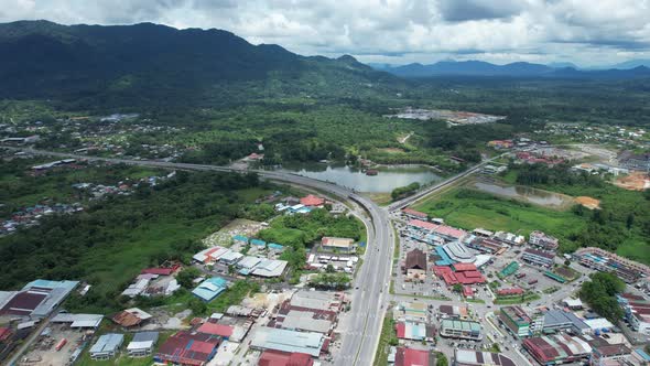The Towns of Sarawak, Borneo, Malaysia, Stock Footage | VideoHive