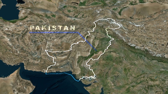 Pakistan World Map, Motion Graphics | VideoHive