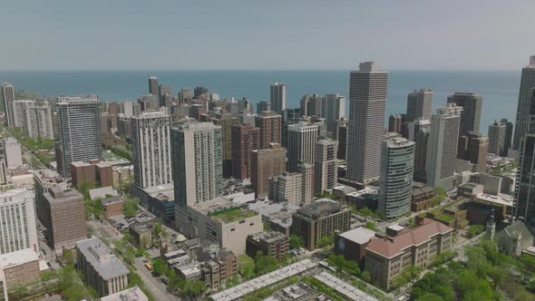 Modern Downtown Chicago Architecture, Stock Footage | VideoHive