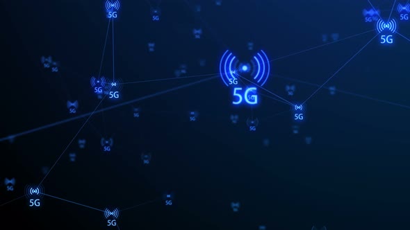 5G Networks 4K, Motion Graphics | VideoHive
