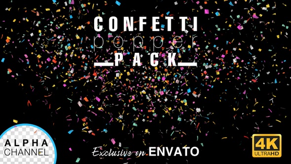 Confetti Explosion, Motion Graphics | VideoHive