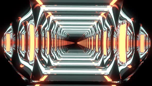 Abstract Metal Texture Shapes in Seamless Loop, Motion Graphics | VideoHive