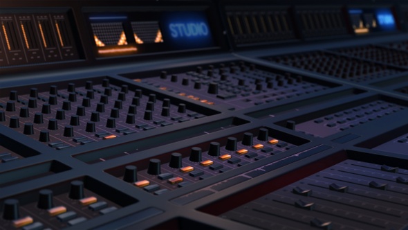 Recording Studio Mixer 1, Motion Graphics | VideoHive