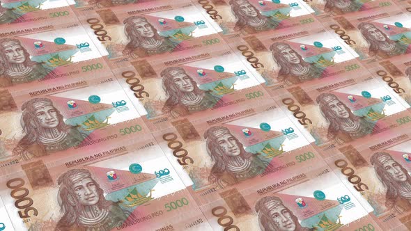 Philippines Money / 5000 Philippine Peso 4K, Motion Graphics | VideoHive