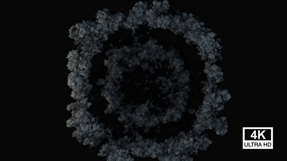 Fire And Smoke Shockwave Explosion 4K, Motion Graphics | VideoHive