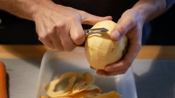 Fresh turnip preparation, Stock Footage | VideoHive