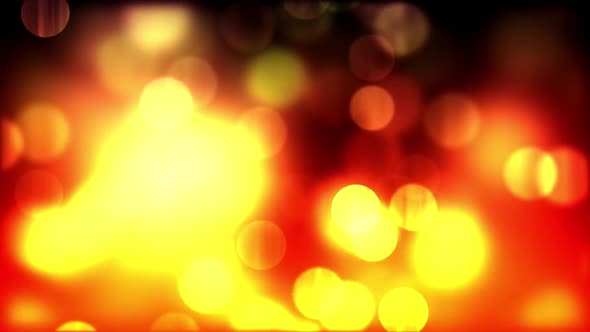 Yellow Light Particles Moving, Motion Graphics | VideoHive