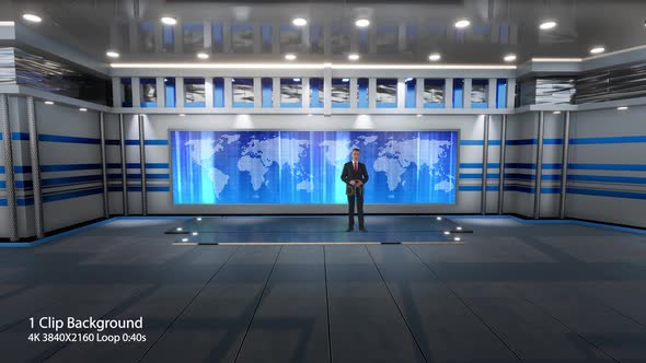 Virtual Studio Set A869 G, Motion Graphics | VideoHive