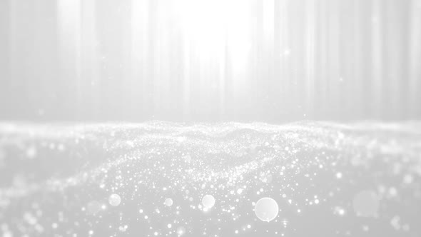 Particles White Background, Motion Graphics | VideoHive