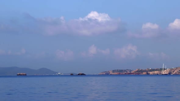 Beautiful view at sea, Stock Footage | VideoHive