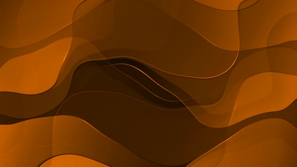 New Brown Color Shape Line Wave Animated Background, Motion Graphics