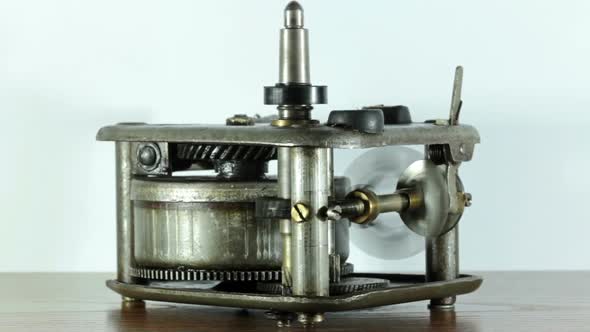 The Mechanism Of The Phonograph In The Work 1, Stock Footage | VideoHive