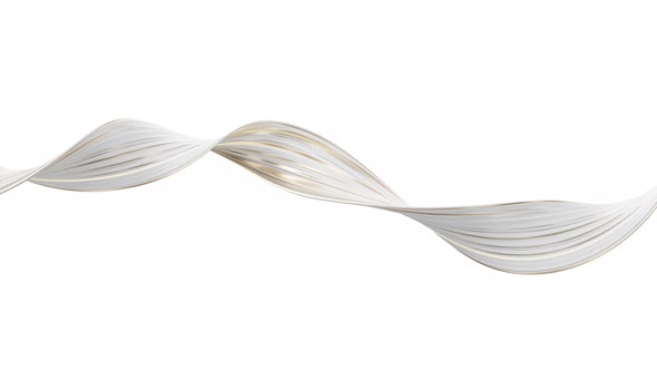 Abstract loop flowing curve lines with alpha, Motion Graphics | VideoHive