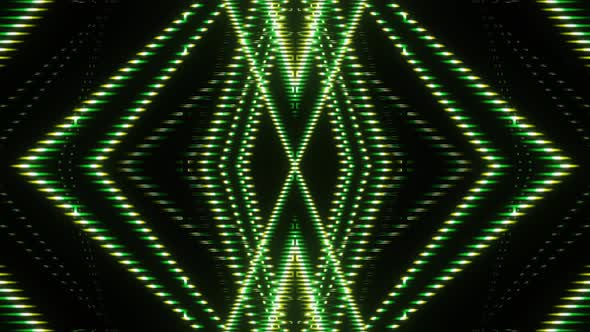 Abstract Green Triangles Vj Loop Animation, Motion Graphics | VideoHive