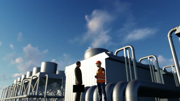 Industrial Building, Motion Graphics | VideoHive