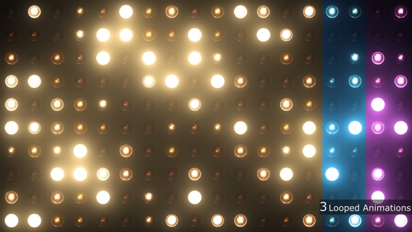 Lights Flashing Background, Motion Graphics | VideoHive