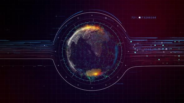 Hud Map Center 01, Motion Graphics | VideoHive