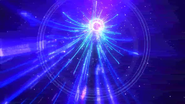 Space Thread Eruption Motion Loop Background, Motion Graphics | VideoHive