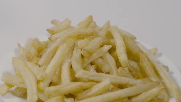 Adding Salt To Fries SlowMo, Stock Footage | VideoHive