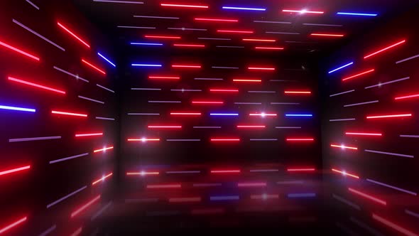 Reflective 3d Light Room, Motion Graphics | VideoHive