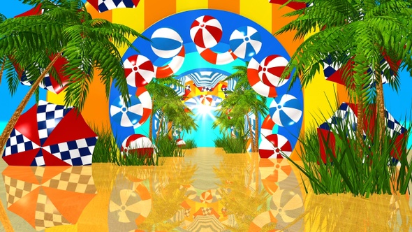 Summer Kids Background, Motion Graphics | VideoHive