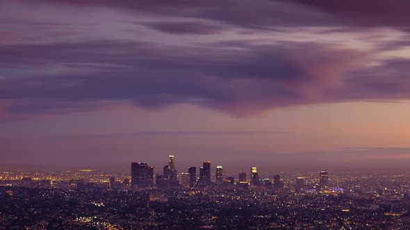 Evening Turning Into Night With Beautiful Sky, Stock Footage | VideoHive