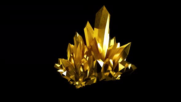 Golden Crystal, Motion Graphics | VideoHive